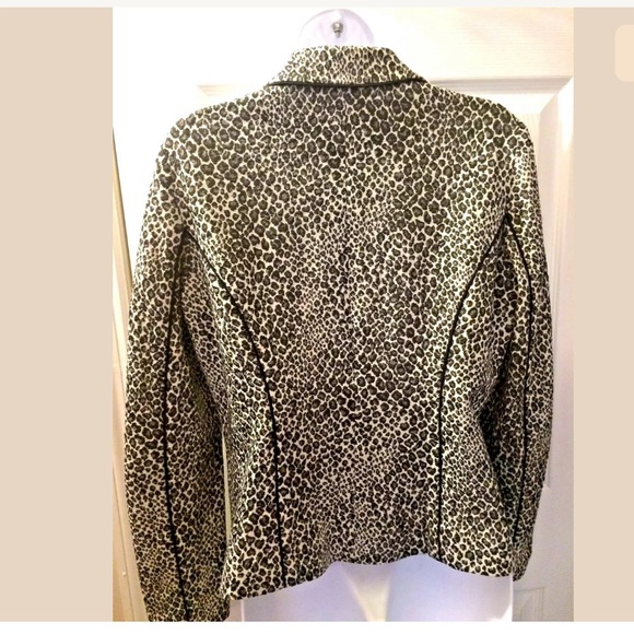 Doncaster | Jackets & Coats | Doncaster Leopard Animal Print Jacket ...